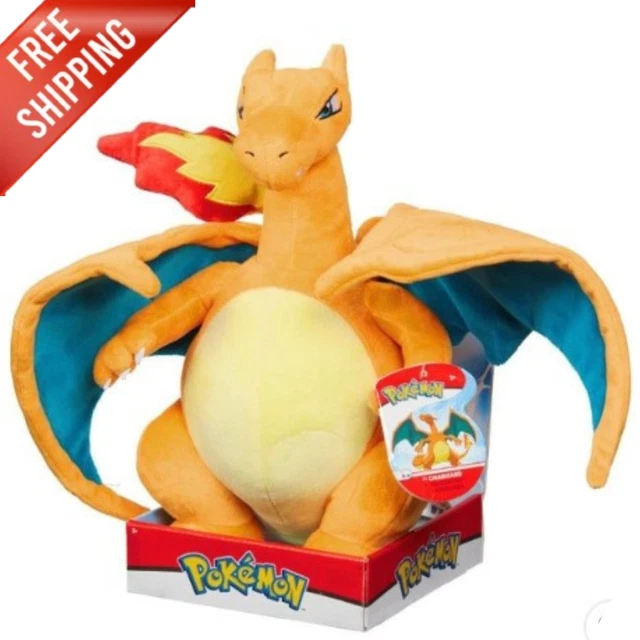 POKEMON CHARIZARD PLUSH Soft Toy Teddy Pokémon Plush Charizard 30cm £34 ...