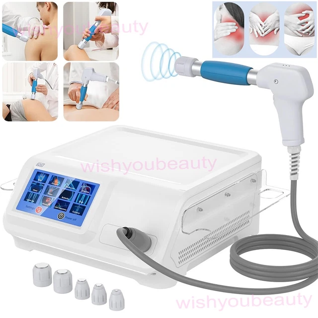 PORTABLE ESWT SHOCKWAVE Therapy Machine 8 Bar Physio Massager for ...