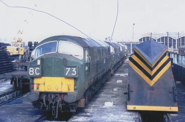 DIESEL TRAIN PHOTO Green Class 41 Loco Photograph Railway Picture At ...