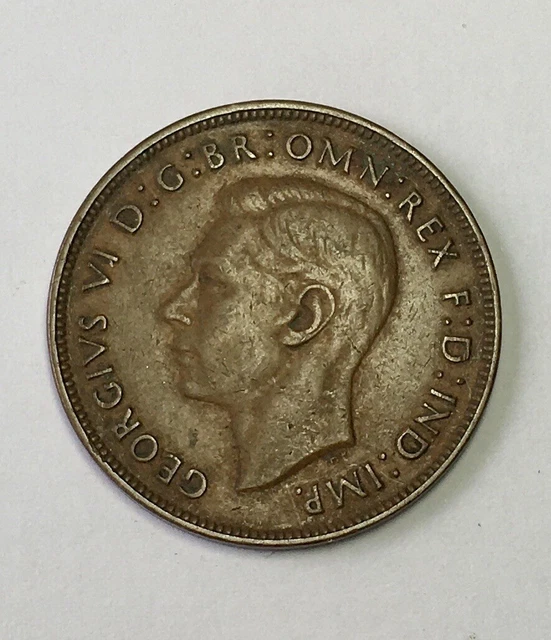 AUSTRALIA ONE PENNY 1940 GEORGE VI Rare Coin Collectible Antique £89.10 ...