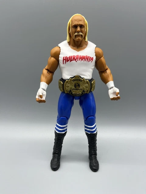 MATTEL WWE BASIC Series 142 Hulk Hogan Hulkster Action Figure W/Belt ...