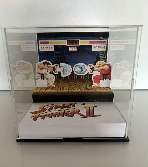 STREET FIGHTER 2 SNES Su misura Grande Diorama 15x15x15cm!! EUR 81,80 ... STREET FIGHTER 2 SNES Su misura Grande Diorama 15x15x15cm!! EUR 81,80 ...