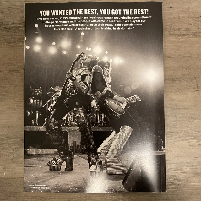ACE FREHLEY THE Ultimate Guide to KISS and Life Magazine Kiss issue Pay ...