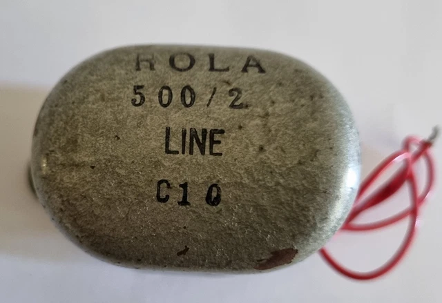 VINTAGE ROLA OUTPUT transformer - 500/2 ohm for valve tube radio ...