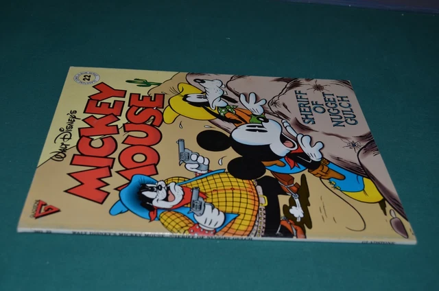 WALT DISNEY'S MICKEY MOUSE "Sheriff of Nugget Gulch" Gladstone ...