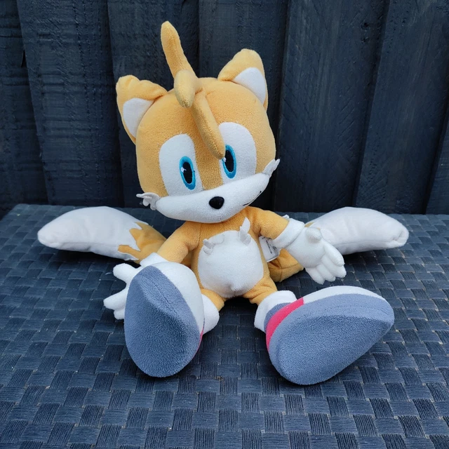 RARE SONIC THE Hedgehog 12” Inch Tails Plush Soft Toy Sega Prize Europe ...