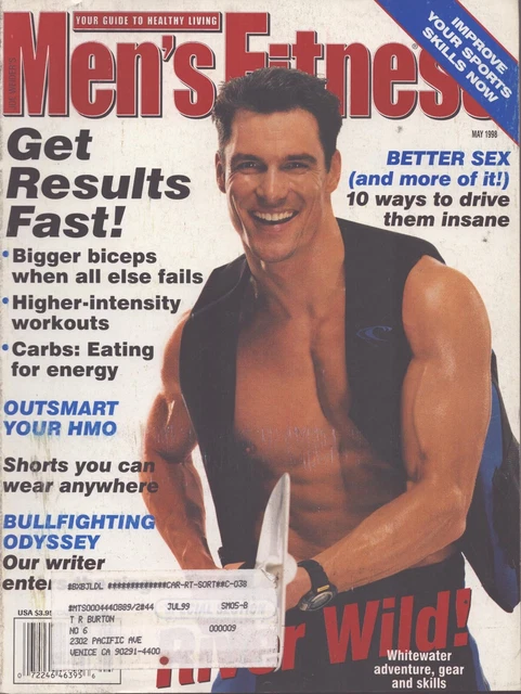 MEN'S FITNESS - May 1998 -Cover: Tom Cortesi - Bigger Biceps When All ...