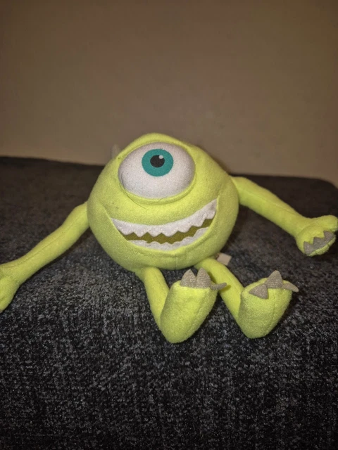 SMALL MIKE WAZOWSKI Disney Plush Soft Toy Monsters Inc great condition ...