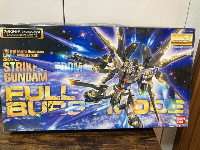 MG 1/100 ZGMF-X20A Strike Freedom Gundam Full Burst Mode Gundam SEED ...