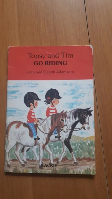 TOPSY AND TIM Go Riding Vintage Handy Book 1983 Blackie Jean & Gareth ...