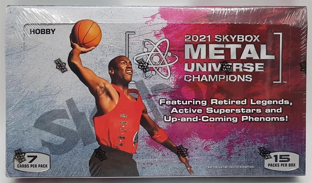 UPPER DECK SKYBOX Metal Universe Champions Hobby Box 2021 £363.65 ...