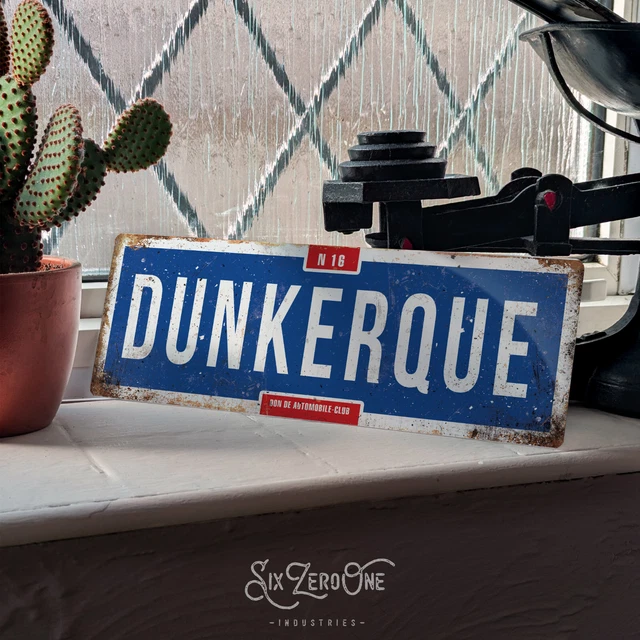 WW2 ROAD METAL Sign Man Cave Pub Bar Vintage Wall Plaque wwii German ...