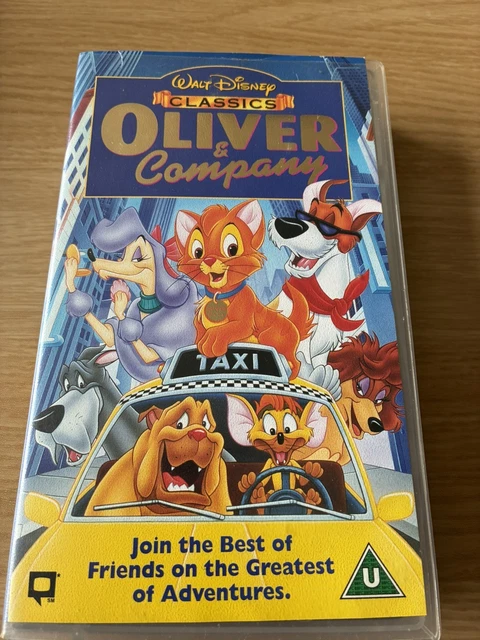 WALT DISNEY CLASSIC - Oliver & Company VHS VIDEO TAPE £4.37 - PicClick UK