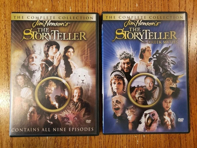 JIM HENSON'S THE Storyteller DVD & Greek Myths DVD Fantasy Stories DVDs ...