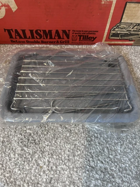 VINTAGE TILLEY TALISMAN Mk6 Gas Camping Stove Double Burner Grill. £44. ...