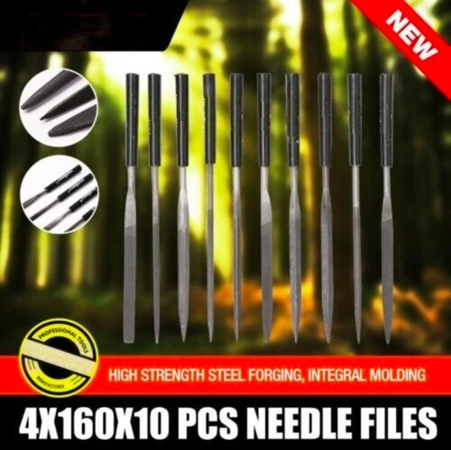 MINI SMALL NEEDLE Files Hand File Set Metal Working Craft T12 Steel Tools 10pcs $31.45 - PicClick AU