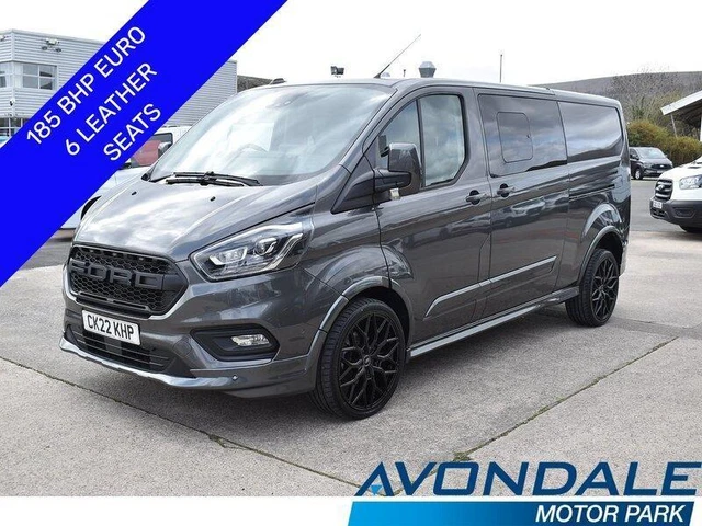 2022 FORD TRANSIT Custom 320 EcoBlue Limited 185 bhp 5 LEATHER SEATS ...