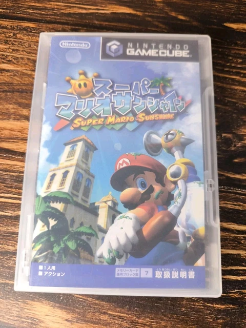 SUPER MARIO SUNSHINE GameCube Nintendo GC Japan S503 EUR 24,99 ...