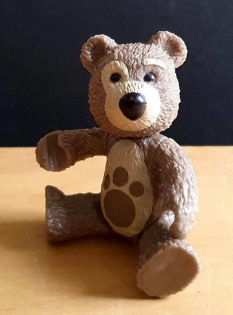 CBEEBIES LITTLE CHARLEY Bear 3.5 " Poseable Figure £8.00 - PicClick UK