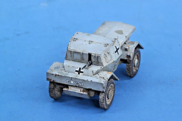 1:72 PANZER MODELL Daimler Dingo Mk. I Sout Car Beute WH gebaut bemalt ...