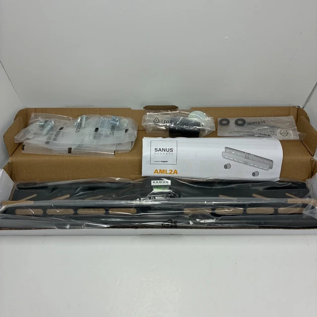 SANUS SIMPLYSAFE AML2A-B1 TV Wall Mount 22-50" No Drill Drywall Open ...