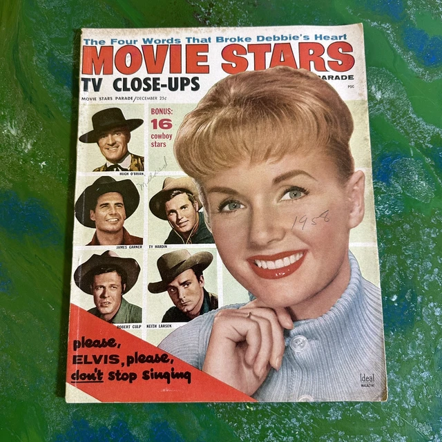 MOVIE STARS PARADE TV Close-Ups December 1958 Elvis Chuck Connors ...