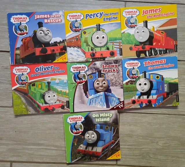 THOMAS THE TANK Engine & Friends Book Bundle x 7 Percy James Oliver ...