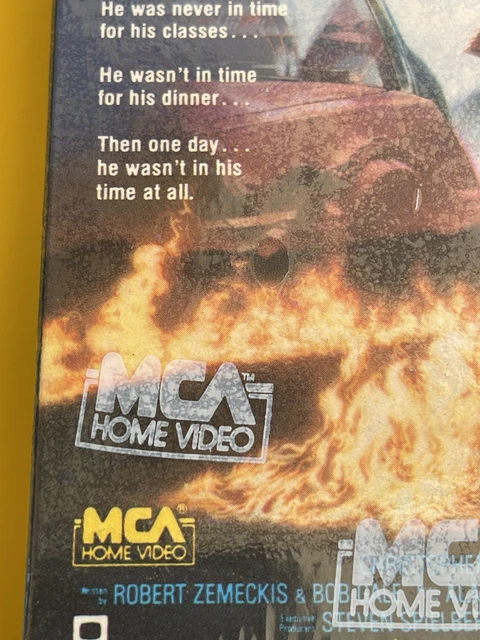 BACK TO THE Future Betamax Not Vhs First Print £2,222.71 - PicClick UK