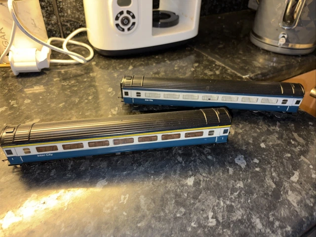 INTERCITY CARRIAGES OO Gauge Model Train £16.15 - PicClick UK