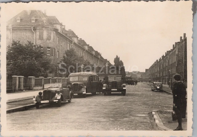 FOTO BÄCKEREIKOMP. (MOT) 14., Abfahrt von Marienbaum 1941 (MJ-59)1027 ...