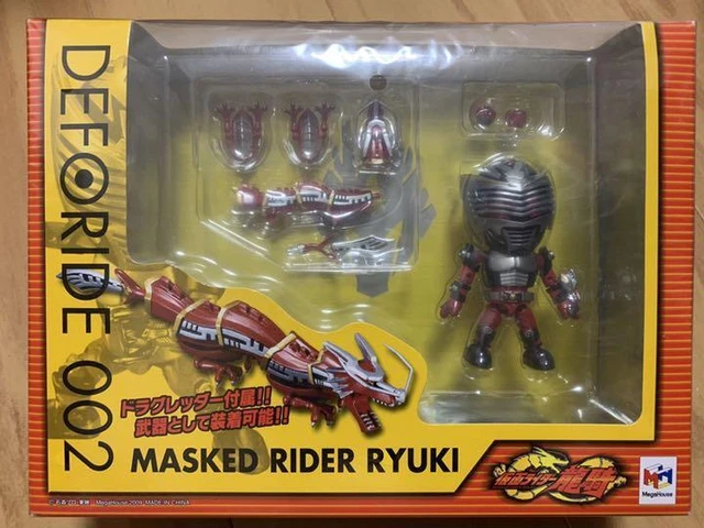 DEFORIDE 002 KAMEN Rider Ryuki Dragon Knight Figure MegaHouse EUR 75,28 ...