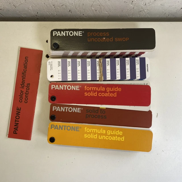 LOT OF PANTONE Color Imaging Guide Fandecks £191.20 - PicClick UK