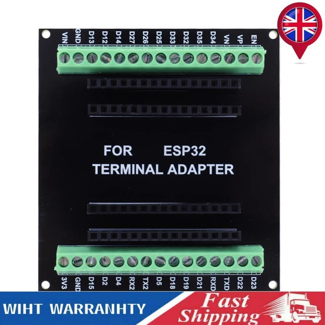 Esp32 Gpio 1 Into 2 Breakout Board Cp2102 Nodemcu 32s Lua Breakout