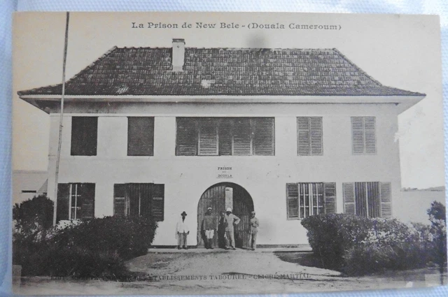 CPA AFRIQUE Cameroun - Douala - New Bell - La prison de New Bele 1910 ...