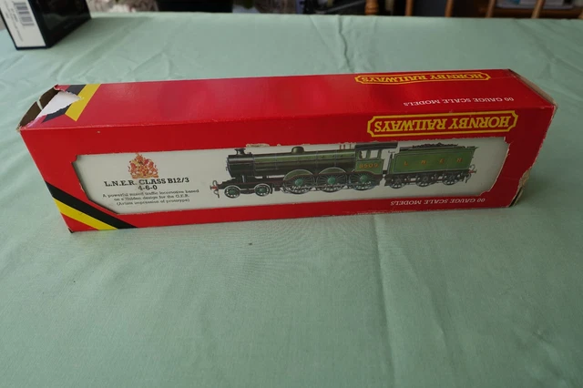 HORNBY RAILWAYS R866 Lner B12 4-6-0 Loco Lner Green '8509' Tidy Nice ...