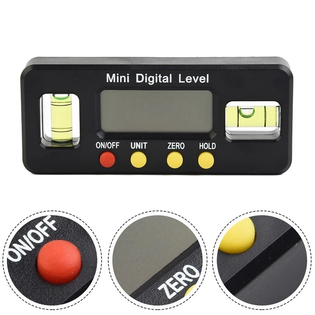 FINDER BEVEL GAUGE Magnet Digital Inclinometer Level Protractor Angle 4*90° EUR 21,91 - PicClick FR