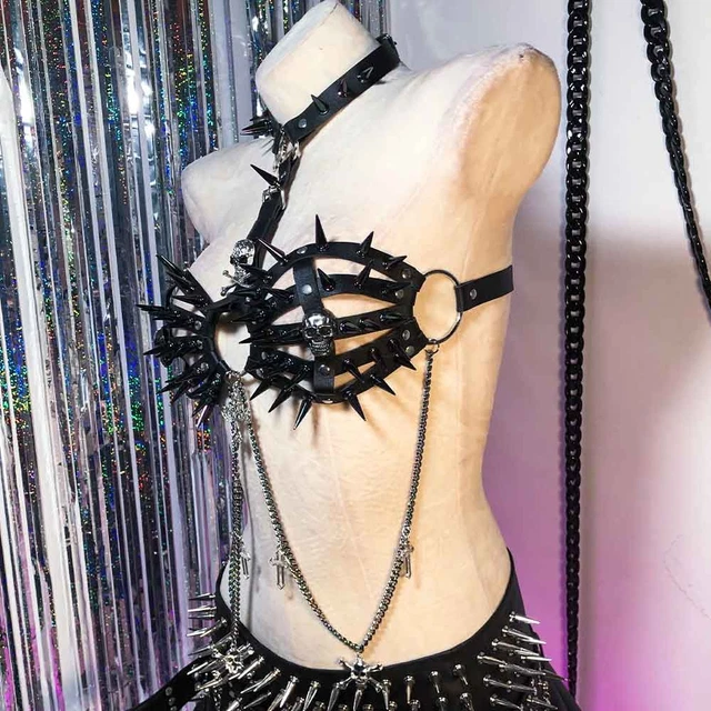 GOTHIC TANK GOTH 90s Harajuku 2025 E-Girls Punk Rock Grunge Emo Eco Y2K ...