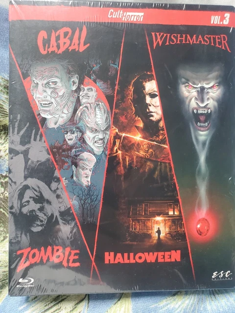 COFFRET CULT HORROR Vol 3 En 4 Films Blu Ray Neuf Sous Cellophane EUR 14,99 - PicClick FR