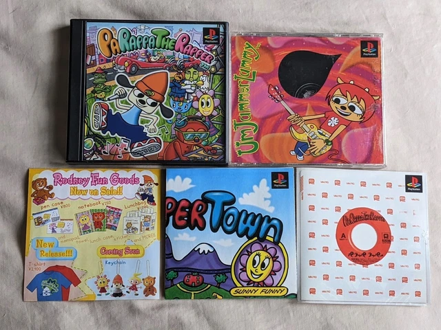 PARAPPA THE RAPPER + Um Jammer Lammy PS1 Sony Playstation 1 NTSC-J ...