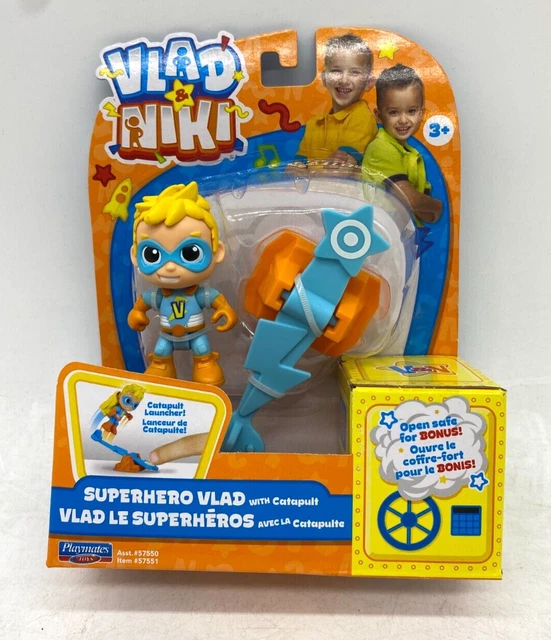 VLAD AND NIKI Superhero Vlad With Catapult Ages 3+ YJN001 NG £7.50 ...
