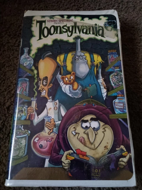 TOONSYLVANIA VHS (CLAMSHELL) Dreamworks Home Entertainment; Steven ...