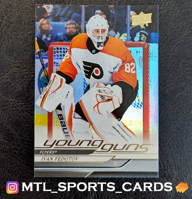 2024-25 UPPER DECK #220 Ivan Fedotov Young Guns Silver Foil Rookie (QTY ...