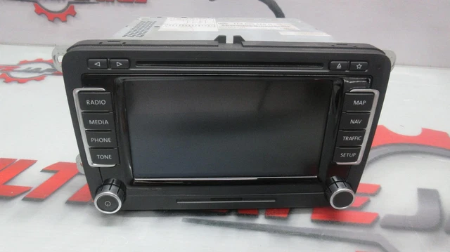 VOLKSWAGEN PASSAT STEREO/HEAD UNIT DISPLAY & HEAD UNIT (RNS510), 3C/MK6 ...