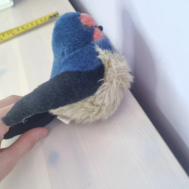 K & M International Wild Republic Barn Swallow Bird Soft Toy RSPB Plush ...