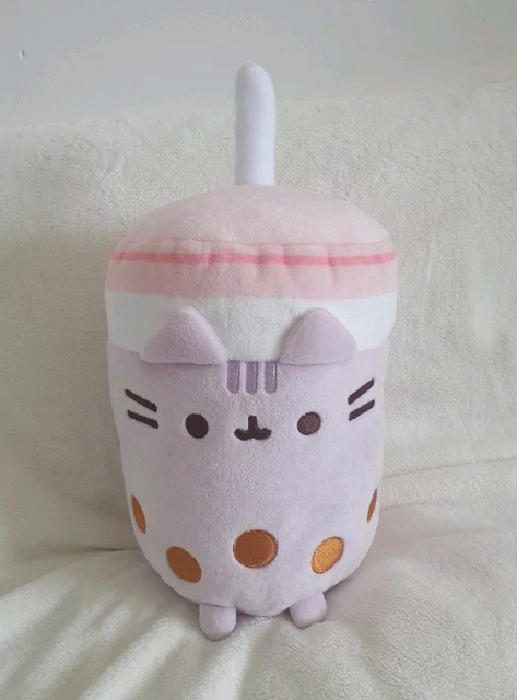 GUND PUSHEEN TARO Boba Bubble Tea Plush Soft Toy Lilac Purple 11 ...