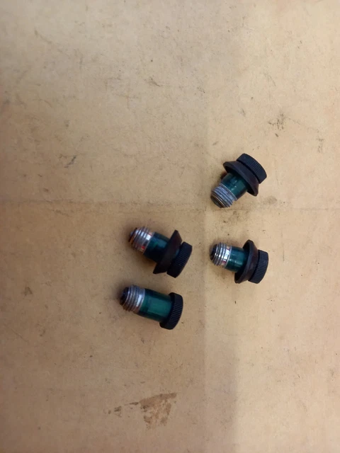 AIRCRAFT PARTS VARIOUS COCKPIT INSTRUMENT PANEL LIGHTPLATE GREEN LENS ...
