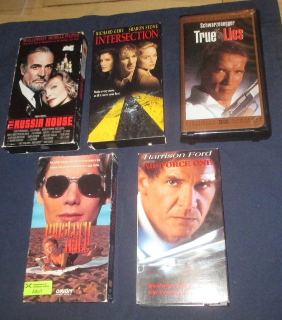 5 LOT BUNDLE of Action & Thriller VHS tapes (VHS, 1990 - 1997) $29.40 ...