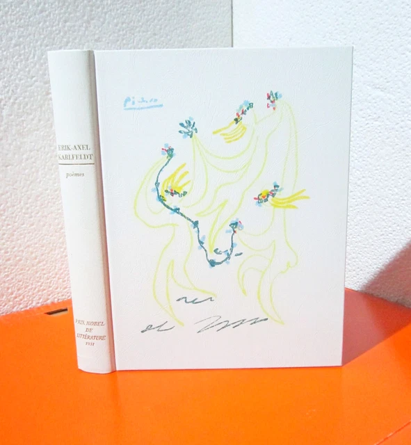 NOBEL PICASSO.POEMES.ERIK-AXEL KARFELDT. M009 EUR 8,90 - PicClick IT