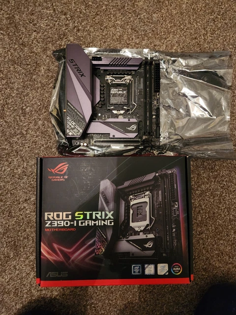 ASUS ROG STRIX Z390-I - Mini-ITX Gaming Motherboard LGA1151 READ ...