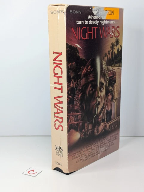 NIGHT WARS (VHS 1987) Rare HTF Horror Dan Haggerty Jill Foor $22.99 ...